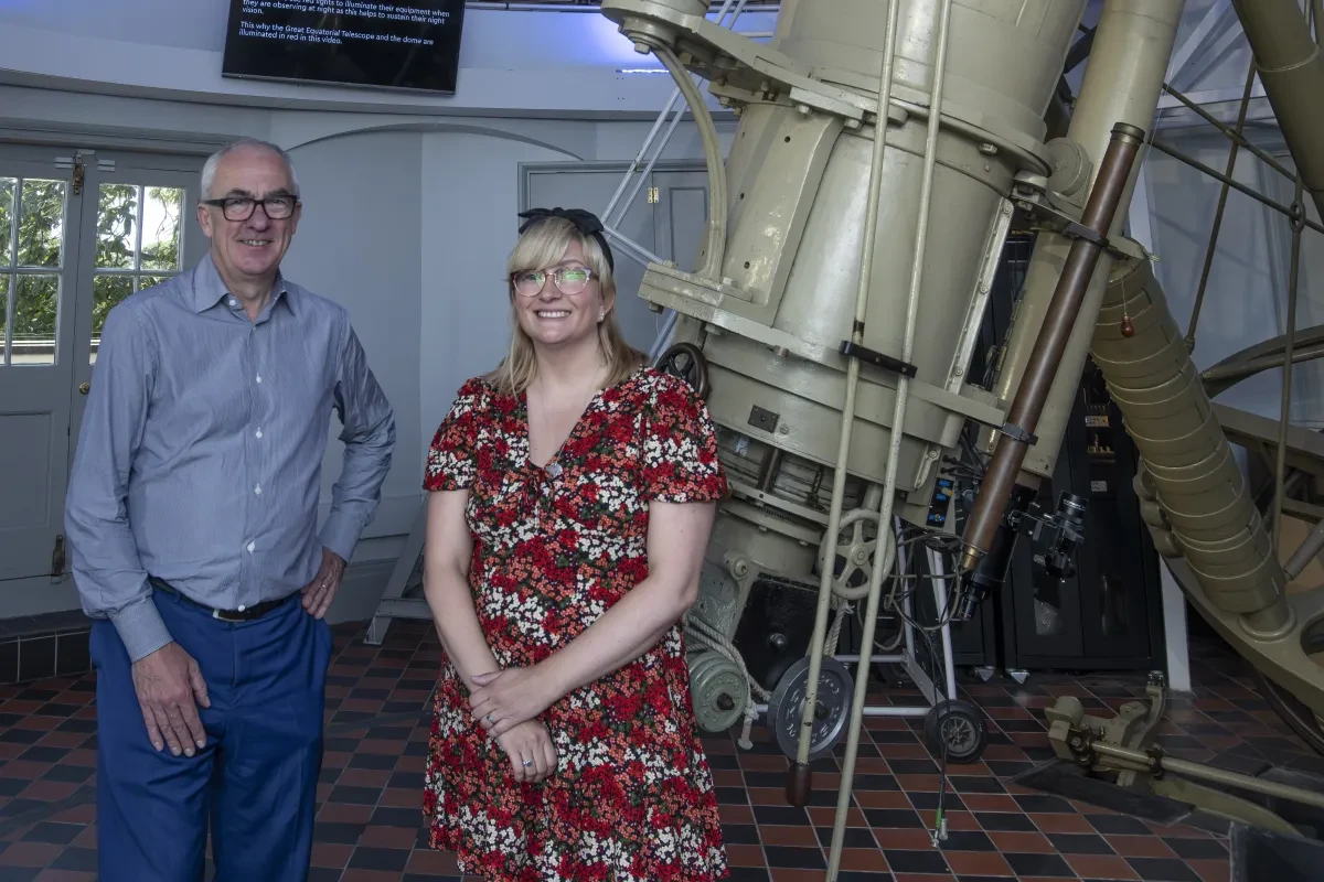 UK Candidate for Director-General of CERN visits the Royal Observatory ...