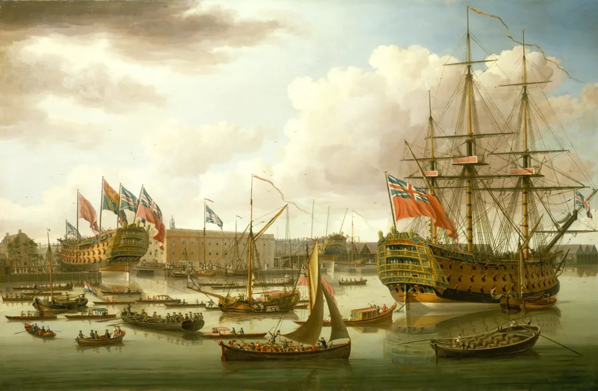 Ship launching ceremonies | Royal Museums Greenwich